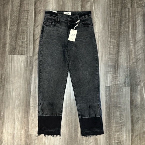L.T.J. | Jeans | Ltj Letter To Juliet High Rise Cropped Raw Hem Jeans ...